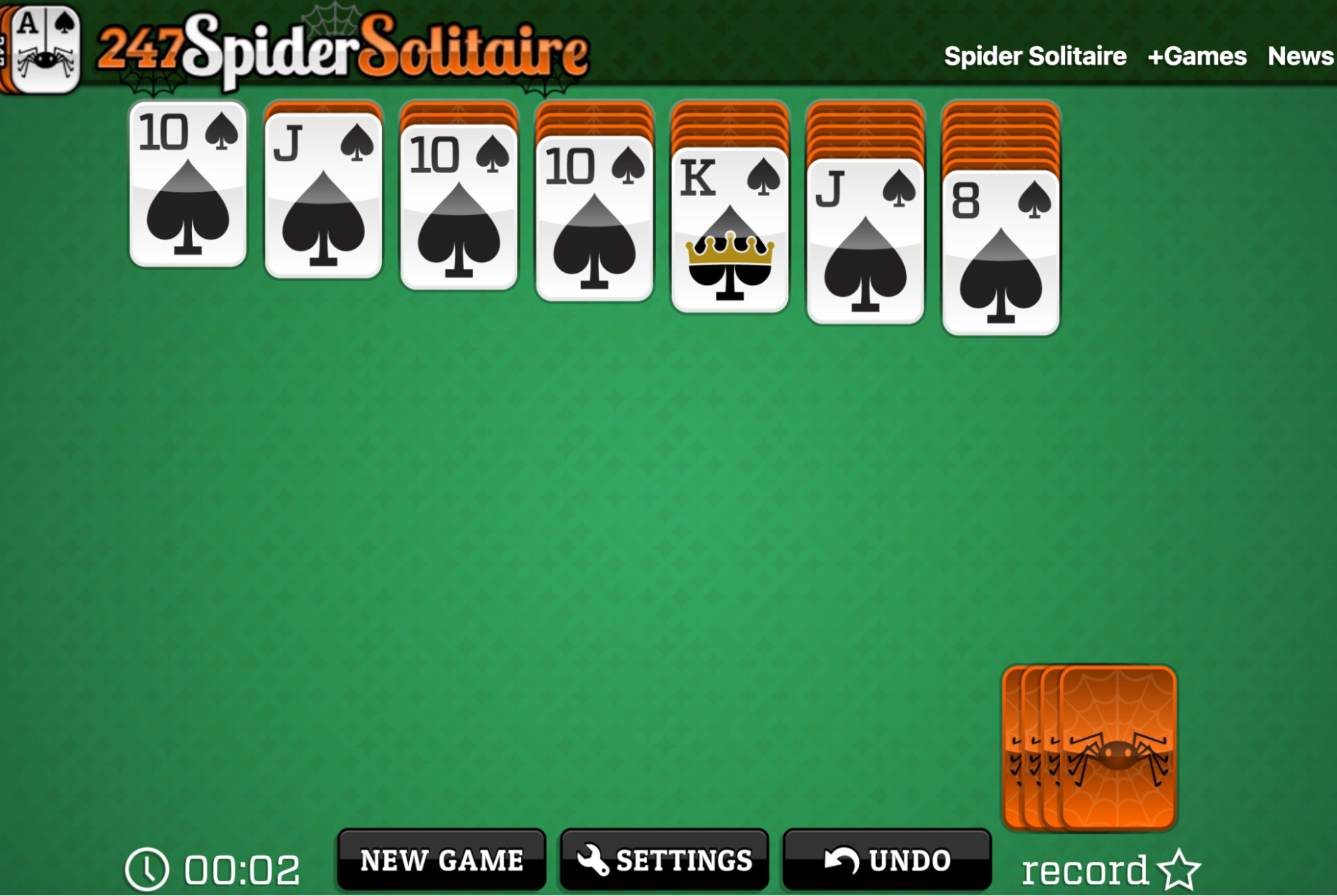 Spider Solitaire 247 - Play Free Spider Solitaire Card Games Online